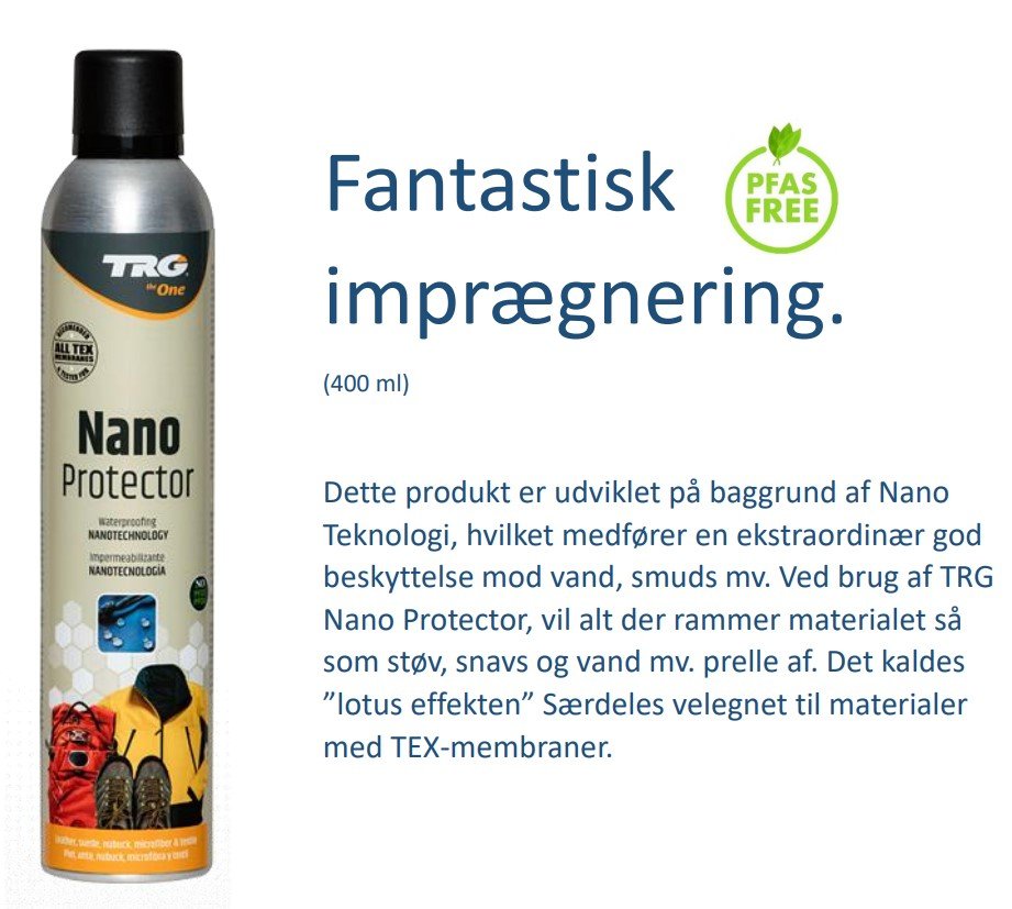 Imprægnering NANO TRG protector