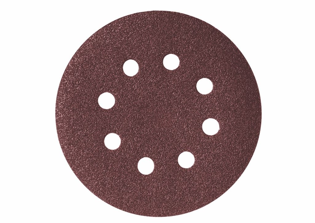 EXCENTERSLIBER sandpapir ø125mm korn 120 med velkro FIN