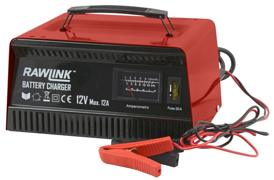 Batterilader 12 amp RAWLINK oplader